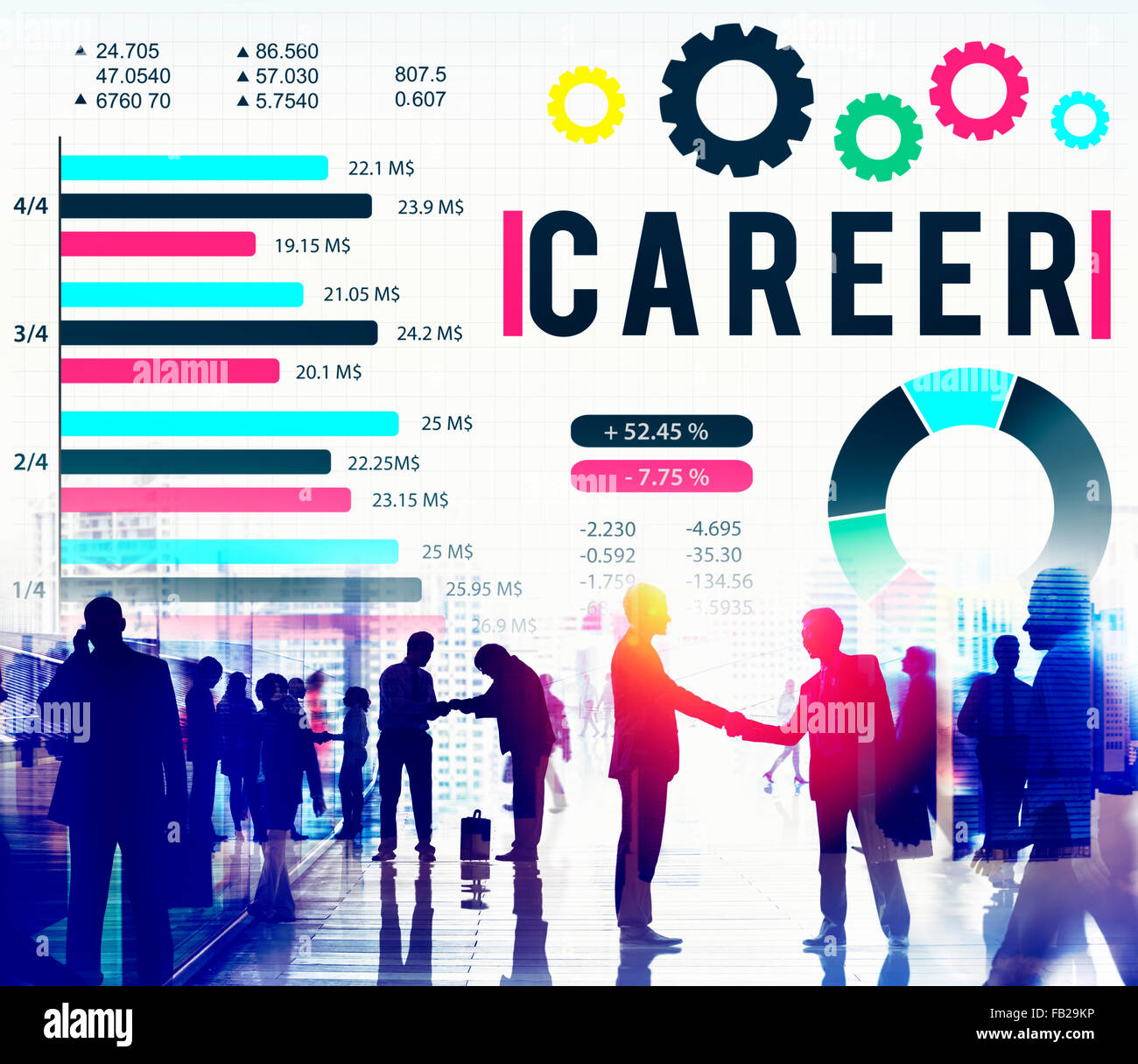 Job Career Occupation Working Concept Stock Photo - Alamy