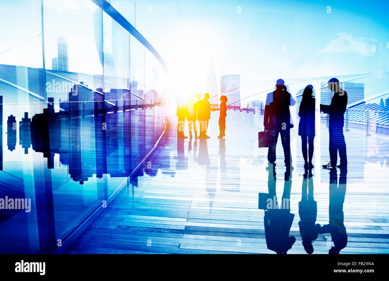 Business People Talking Connection Conversation Concept Stock Photo - Alamy