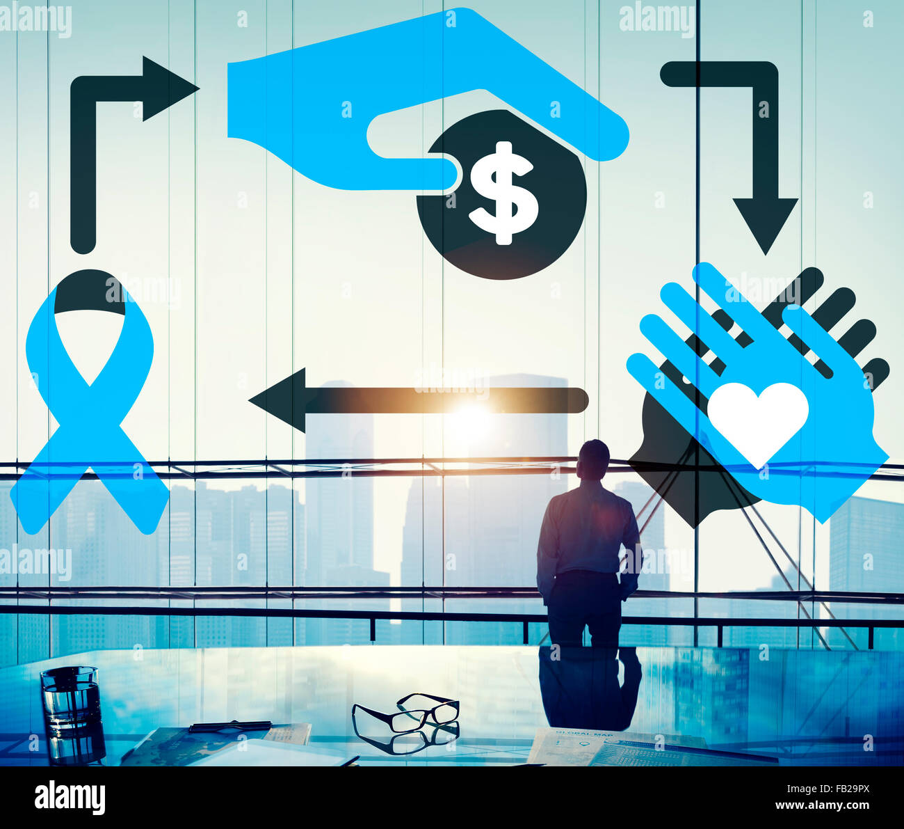 Donate Charity Money Help Give Volunteer Concept Stock Photo - Alamy