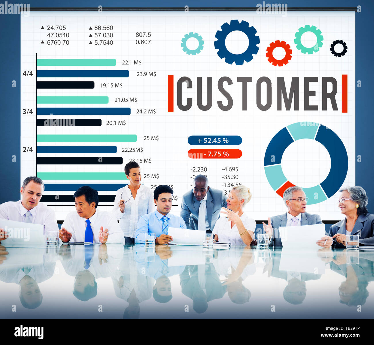 Customer Market Business Corporate Target Concept Stock Photo - Alamy