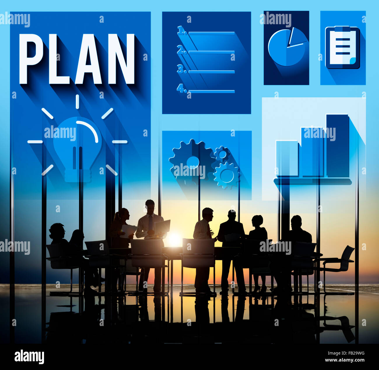 Plan Planning Strategy Ideas Business Inspiration Concept Stock Photo ...