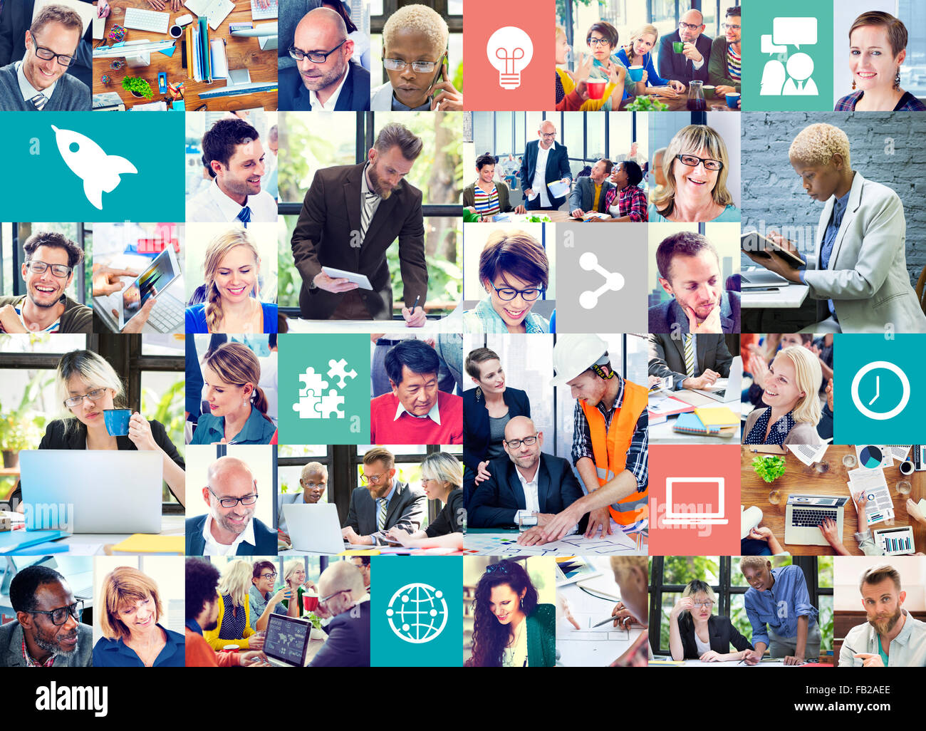Community Communication Networking Technology Content Concept Stock ...