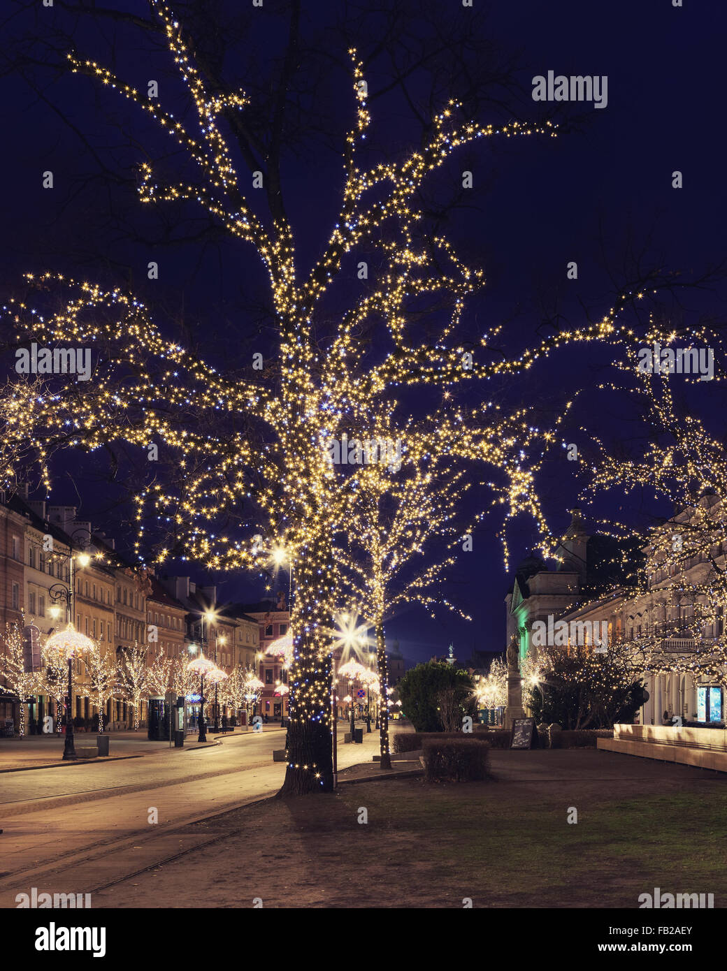Warsaw christmas market hi-res stock photography and images - Alamy
