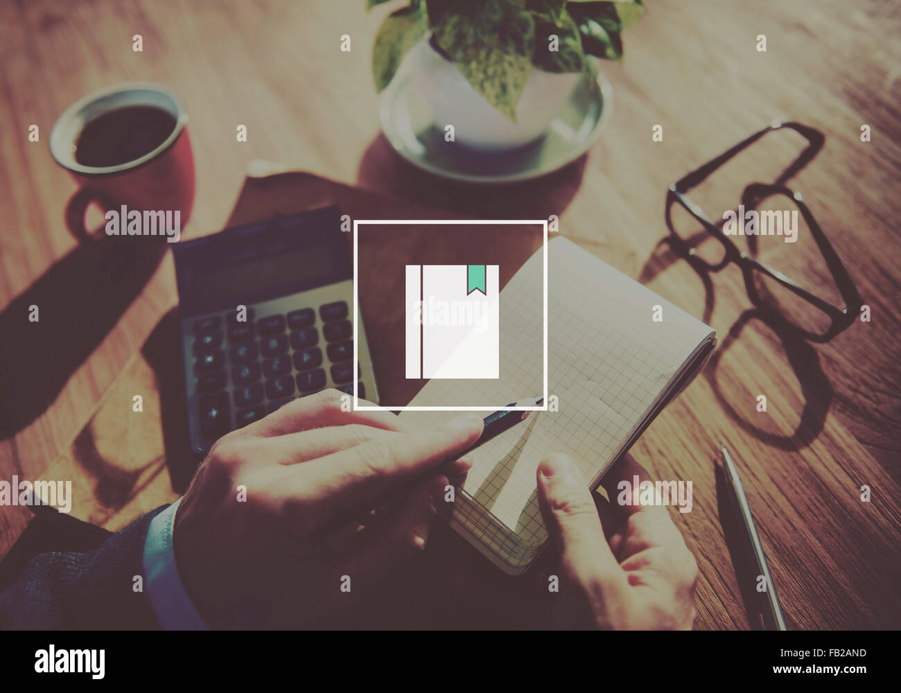 Notebook Note Data Information Concept Stock Photo - Alamy