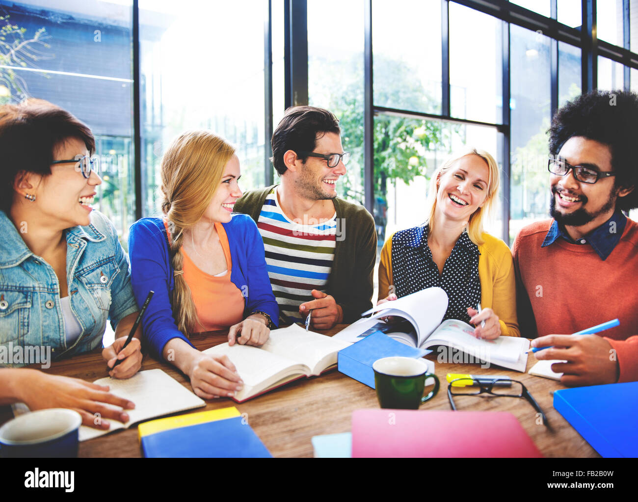 Diversity Teamwork Brainstorming Meeting Concept Stock Photo - Alamy