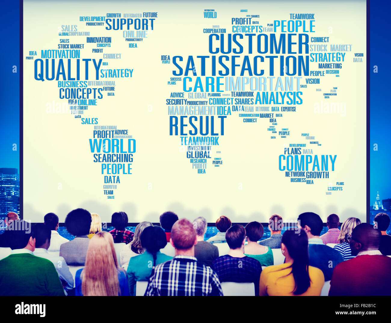 Customer Satisfaction Reliability Quality Service Concept Stock Photo ...