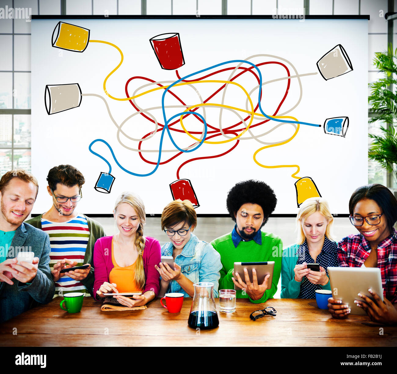 Communicate Communication Telecommunication Connection Calling Concept ...