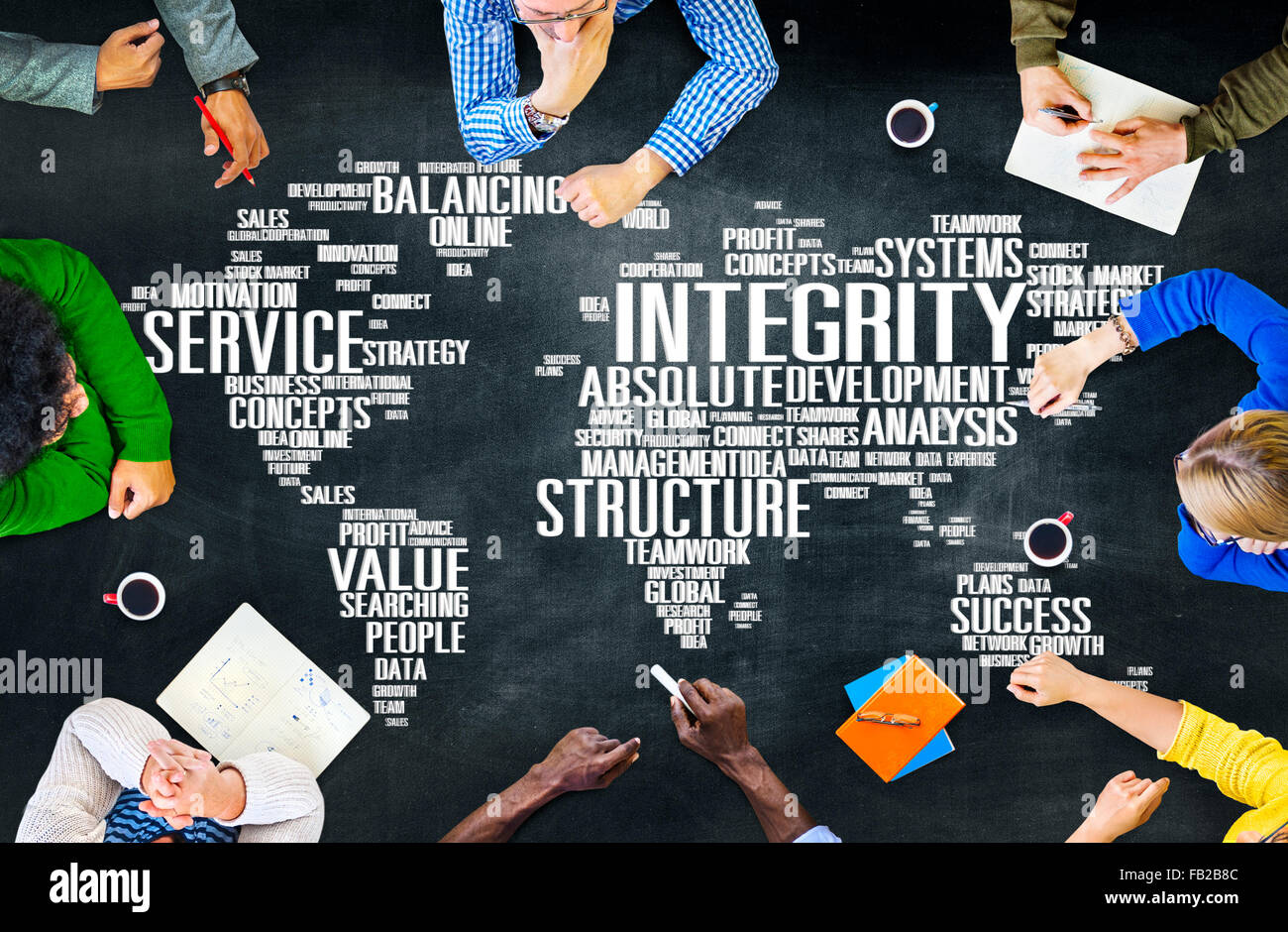 Integrity Honesty Sincerity Trust Reliability Concept Stock Photo - Alamy