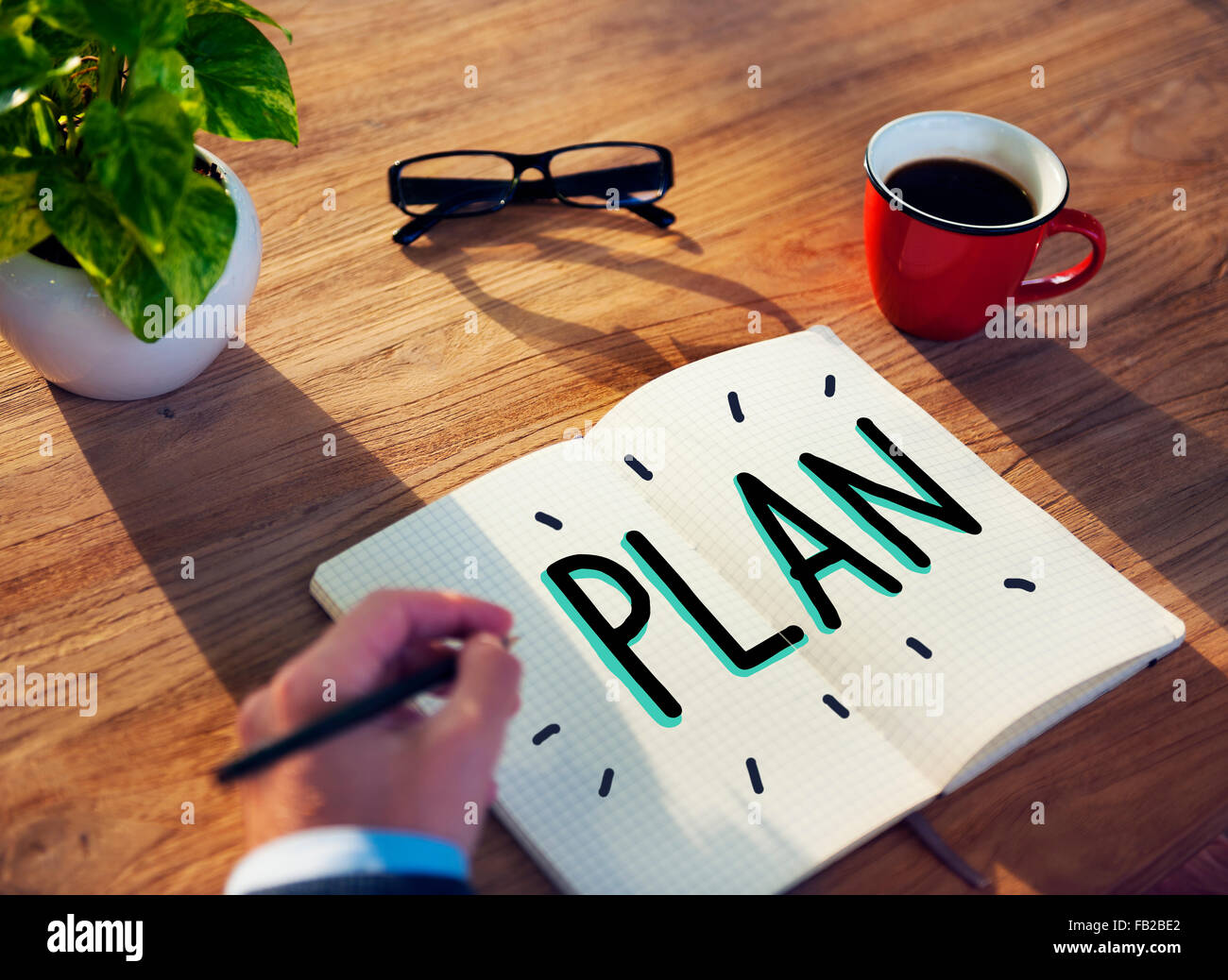 Plan Vision Planning Thinking Strategy Concept Stock Photo - Alamy