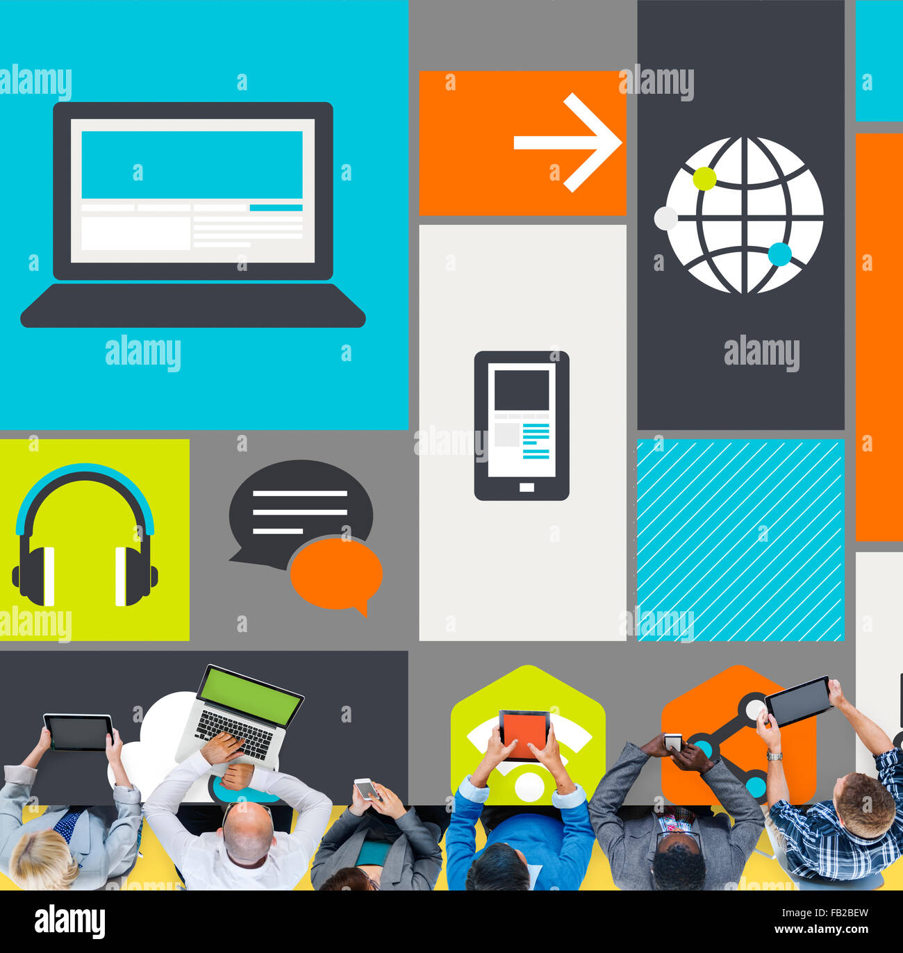 Computer Cloud Computing Storage Media Digital Concept Stock Photo - Alamy