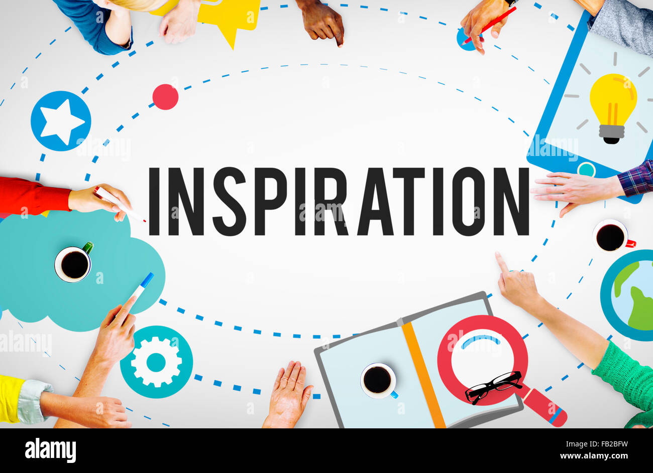 Inspiration Innovation Creativity Ideas Vision Concept Stock Photo - Alamy