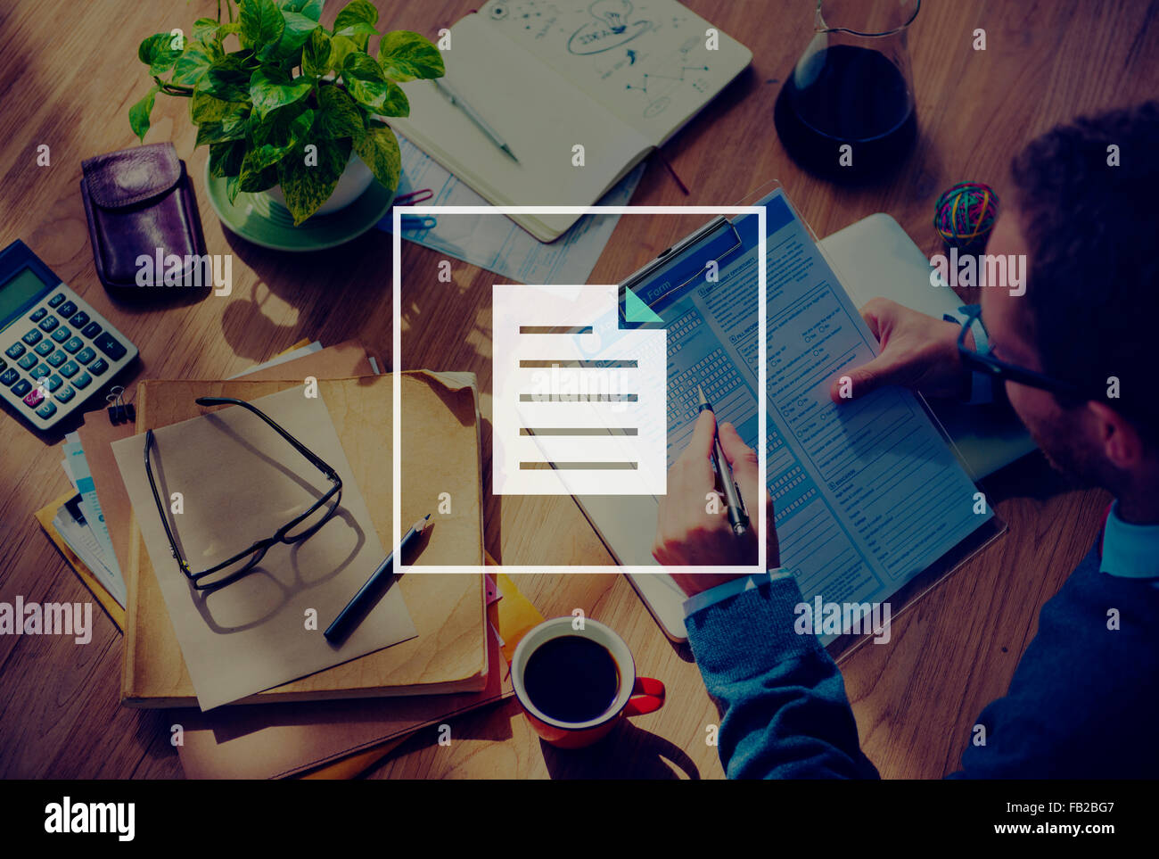 Note Notepaper Pad Notice message Write Concept Stock Photo - Alamy