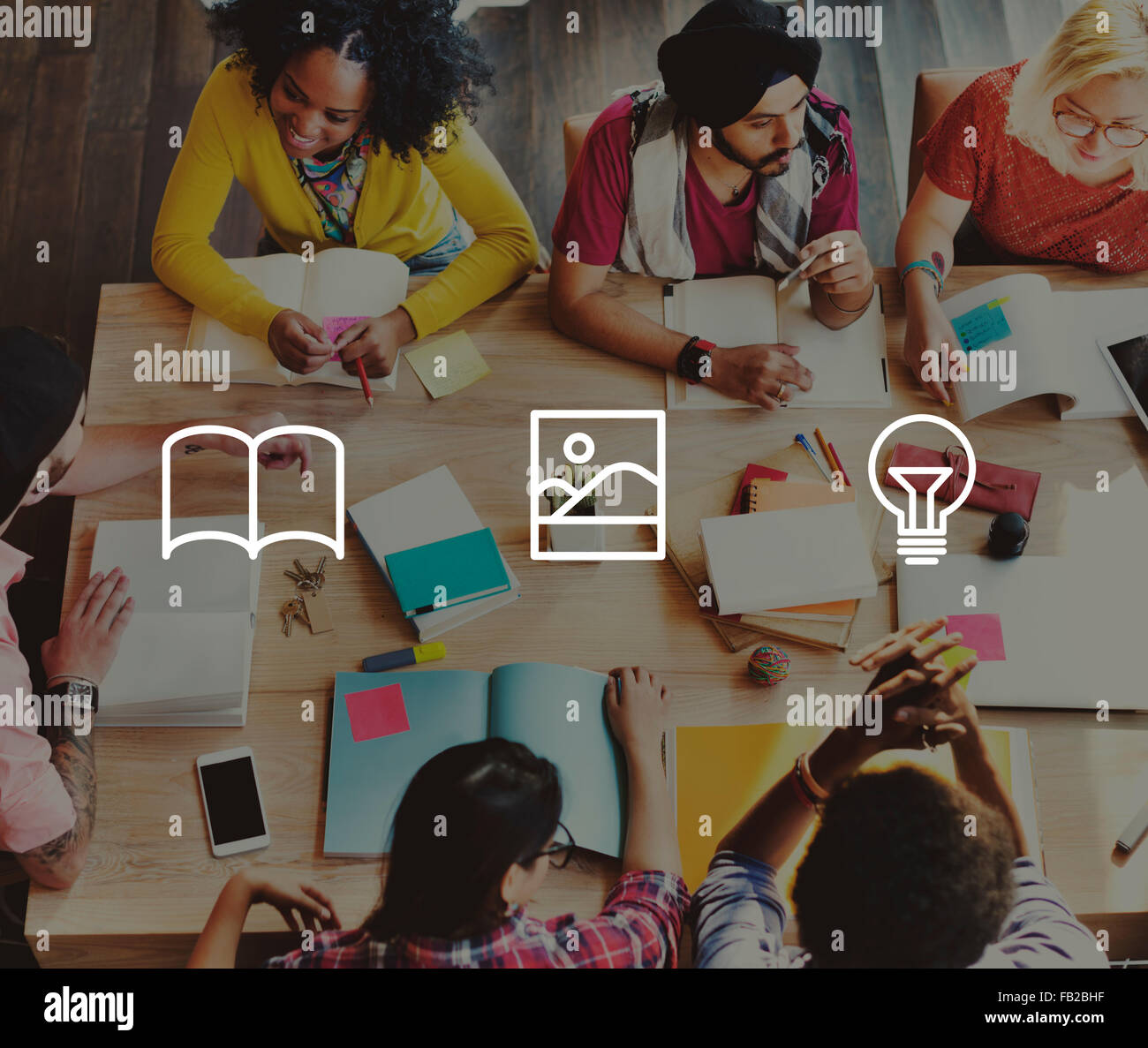 Creative Ideas Thinking Knowledge Design Concept Stock Photo - Alamy