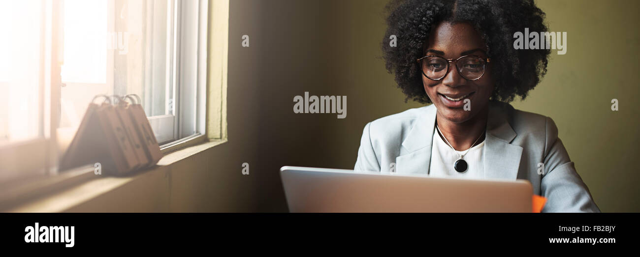 Woman Connection Computer Networking Wireless Concept Stock Photo - Alamy