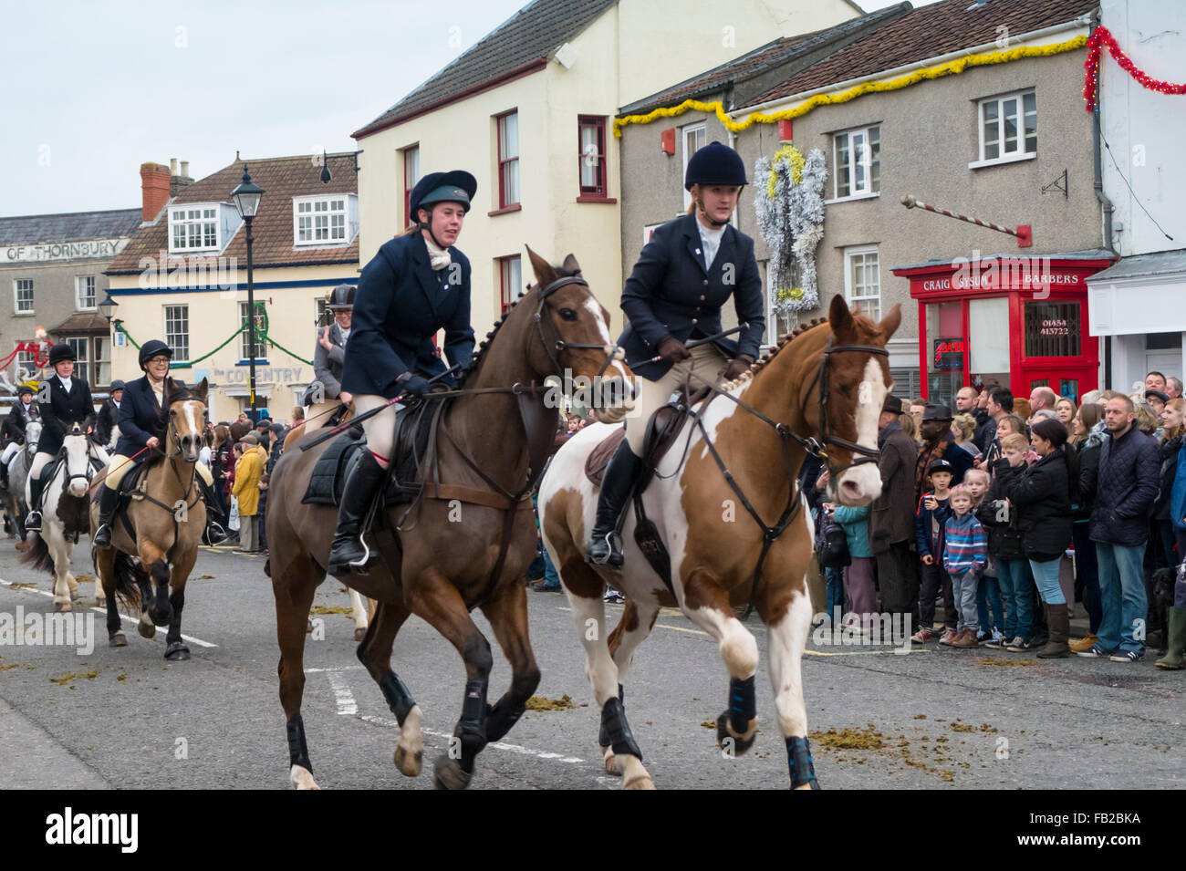 Boxing Day Fox Hunting Meet Stock Photos & Boxing Day Fox Hunting Meet ...