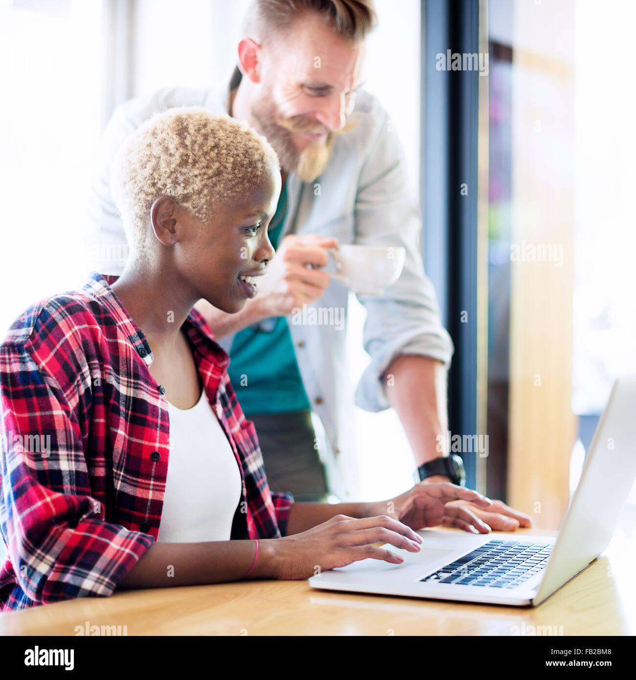 Discussion Working Planning Organization Talking Concept Stock Photo ...