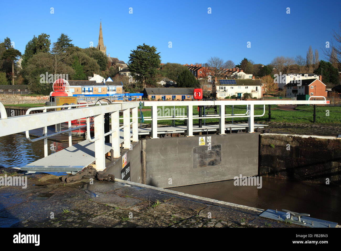 Exeter quay, Port Royal pub in background, Devon, England, UK Stock ...