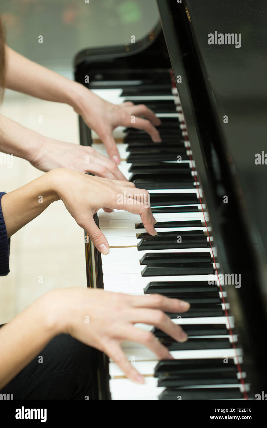 Portrait instrument female opera singer classical music hi-res stock ...