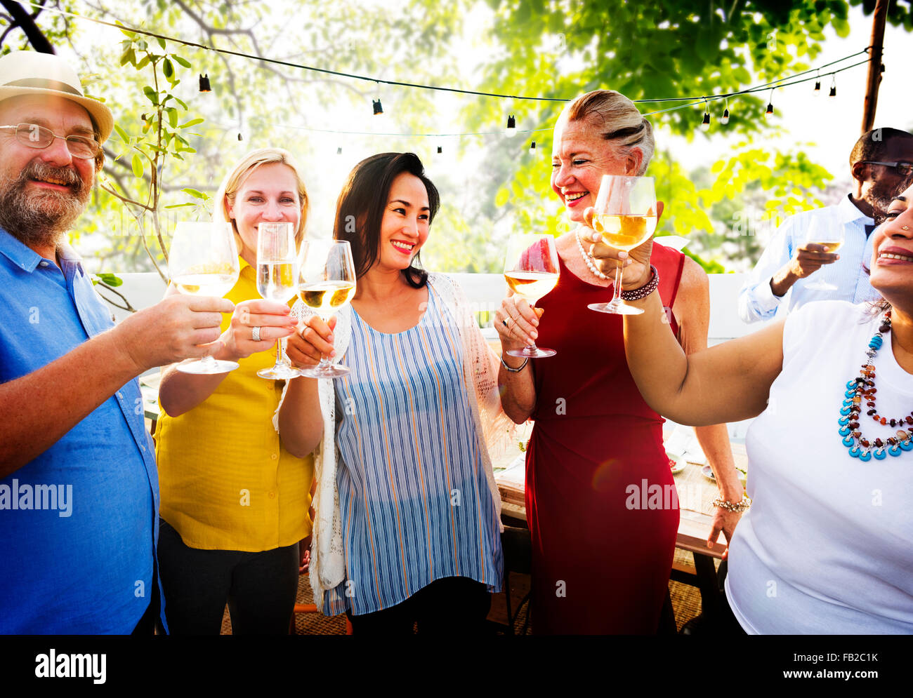 Friends Friendship Party Hanging out Concept Stock Photo - Alamy