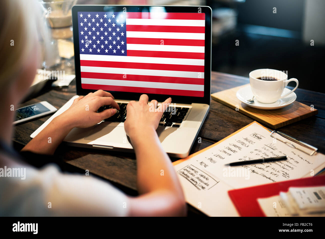 American nationality hi-res stock photography and images - Alamy