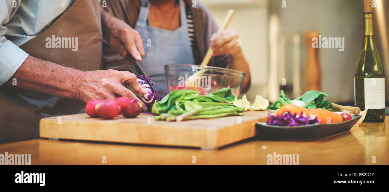 Family Cooking Kitchen Preparation Dinner Concept Stock Photo - Alamy