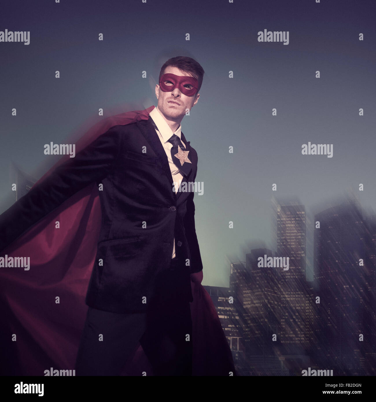 Business superhero hi-res stock photography and images - Alamy