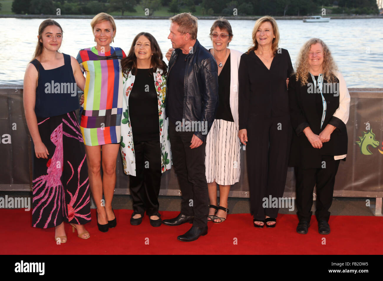 Sydney, Australia. 8 January 2016. Celebrities and VIPs arrived for the ...