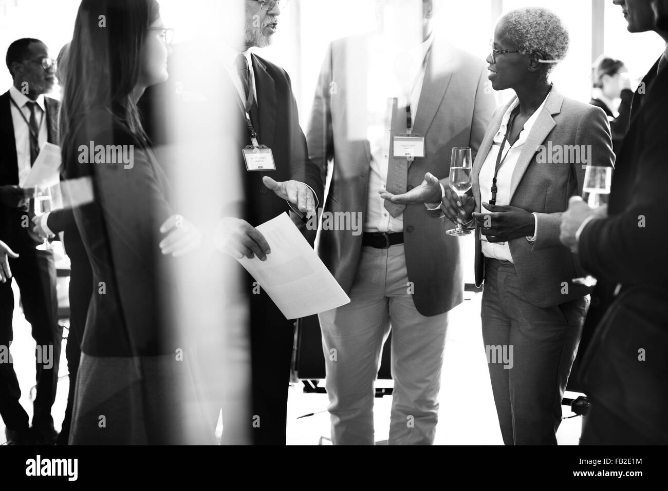 Cooperation Meeting Networking Teamwork Fun Concept Stock Photo - Alamy