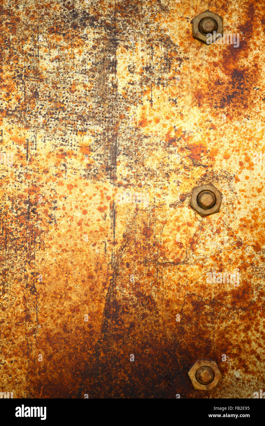 Color image of a rusty piece of metal, good as background Stock Photo ...