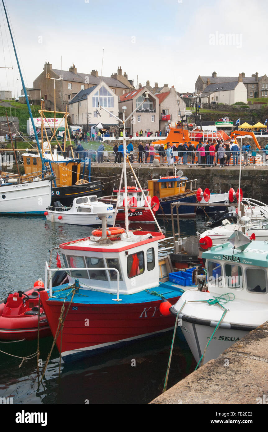 The Scottish Traditional Boat Festival at Portsoy - Aberdeenshire ...
