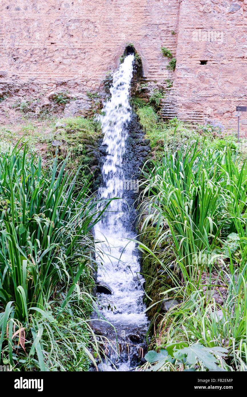 Water Splash Waterfall Stock Photo - Alamy