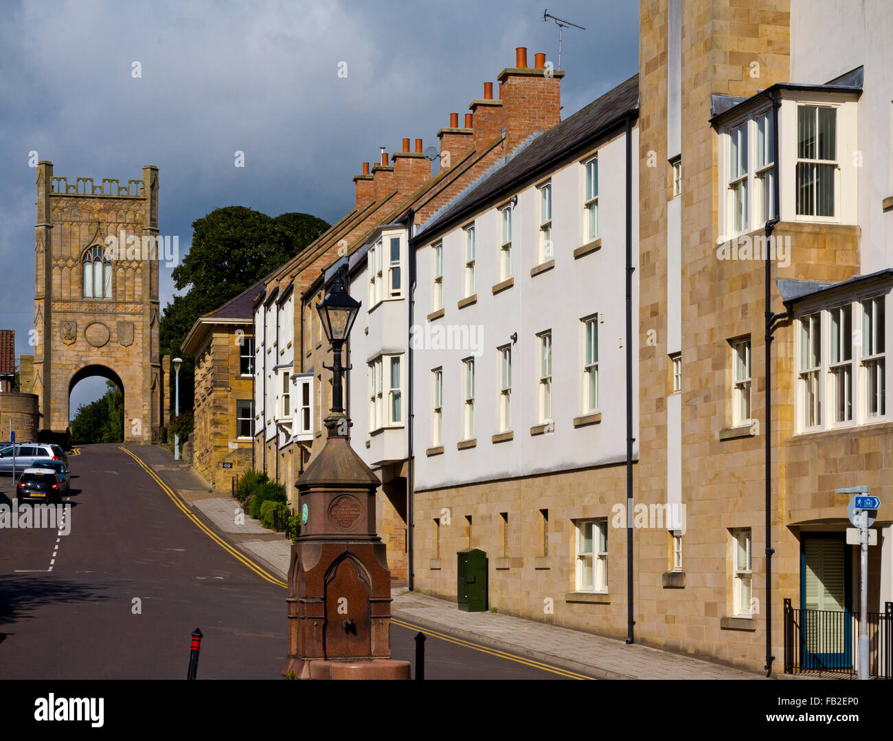 Alnwick town centre hi-res stock photography and images - Alamy