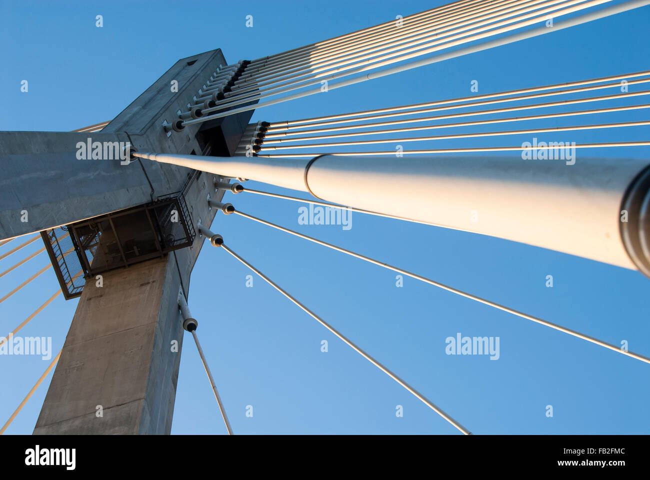 Świętokrzyski Bridge, Warsaw, Poland Stock Photo - Alamy