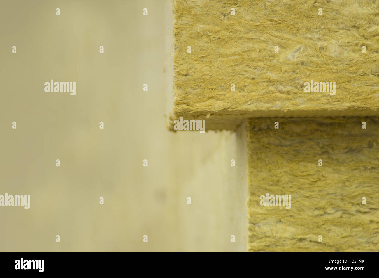 Basalt wool as thermal insulation Stock Photo - Alamy
