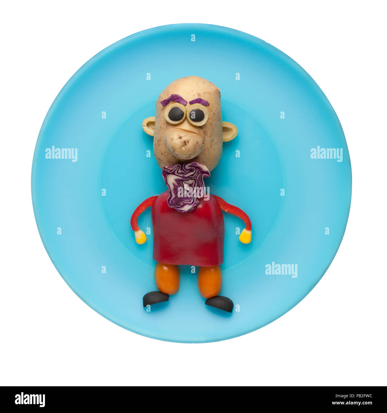 Happy potato character hi-res stock photography and images - Alamy