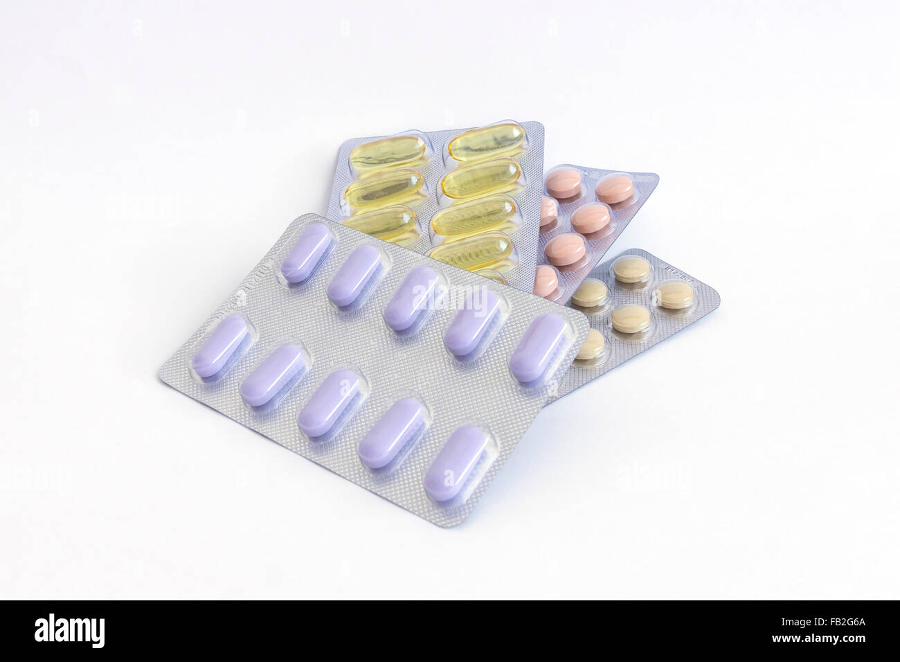 Types of pills hi-res stock photography and images - Alamy