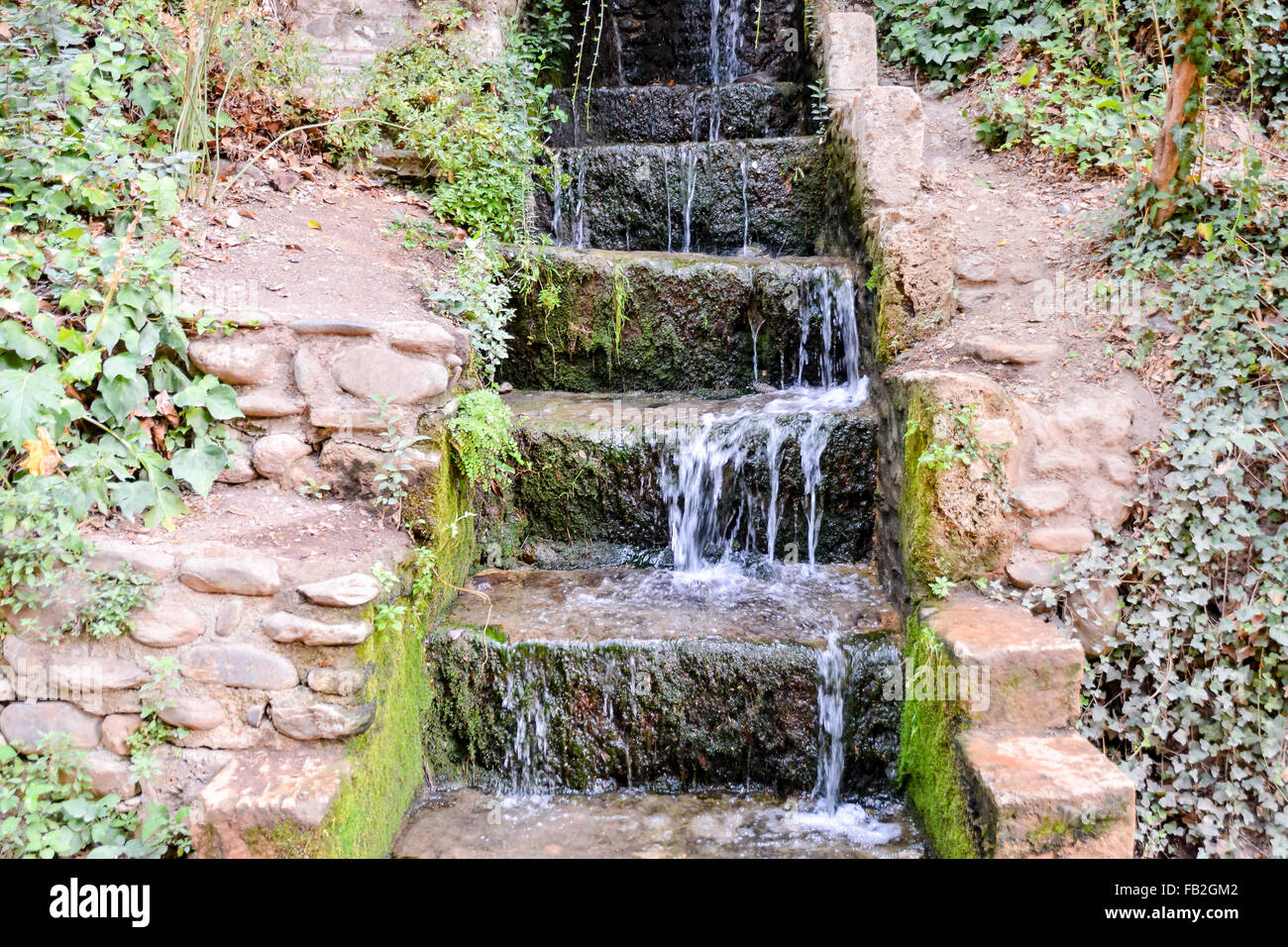 Water Splash Waterfall Stock Photo - Alamy