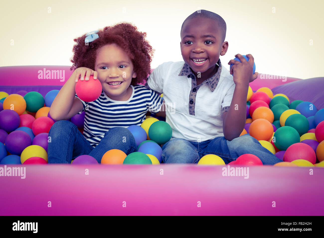 Children In Balls High Resolution Stock Photography and Images - Alamy
