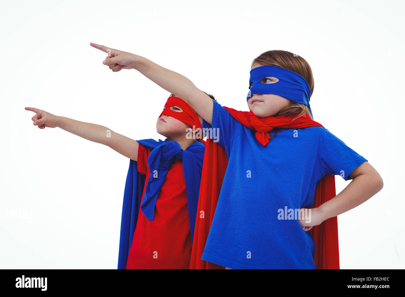 Kids pretending superheroes hi-res stock photography and images - Alamy