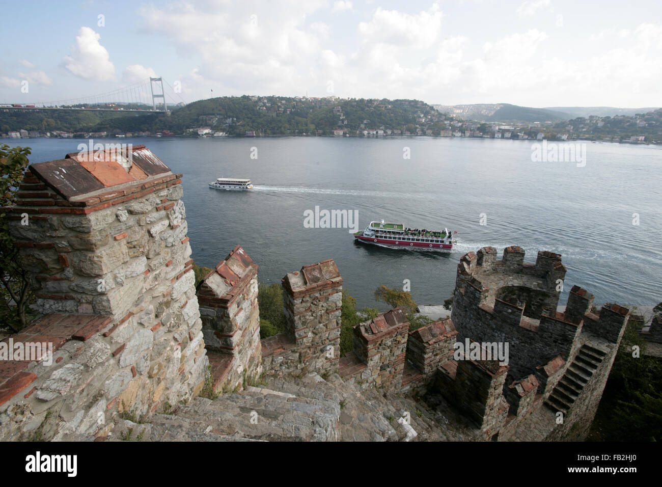 Istanbul Turkey bosphorus strait Stock Photo - Alamy