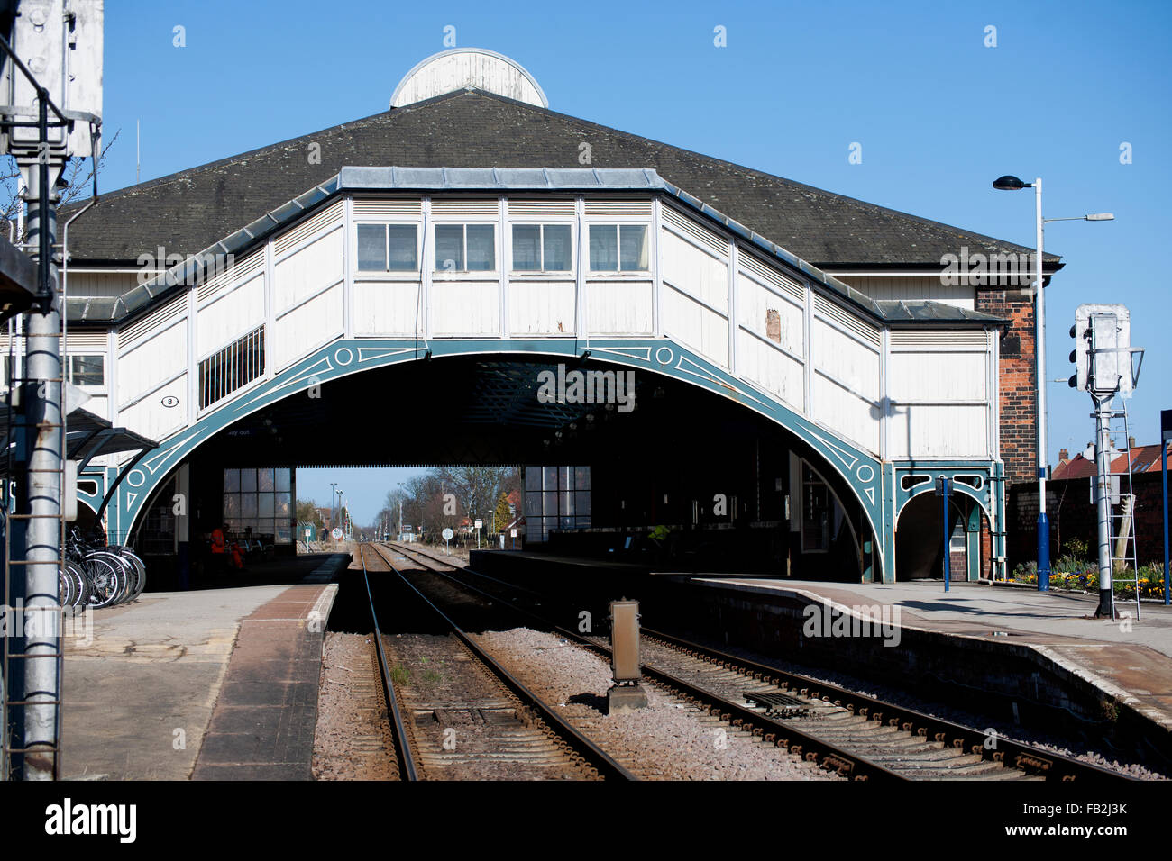 Beverley Railway Station, Beverley, Yorkshire, England, Uk Stock Photo ...