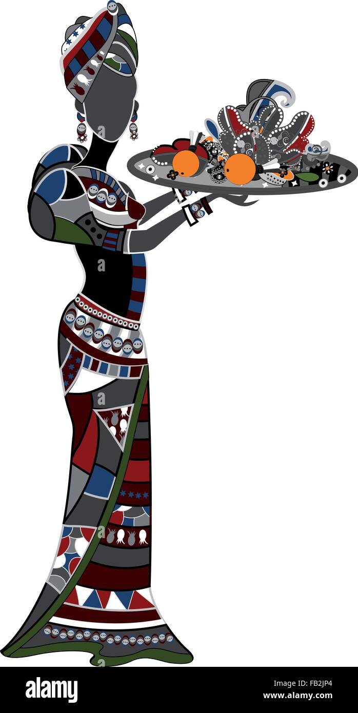 Zulu dance Stock Vector Images - Alamy