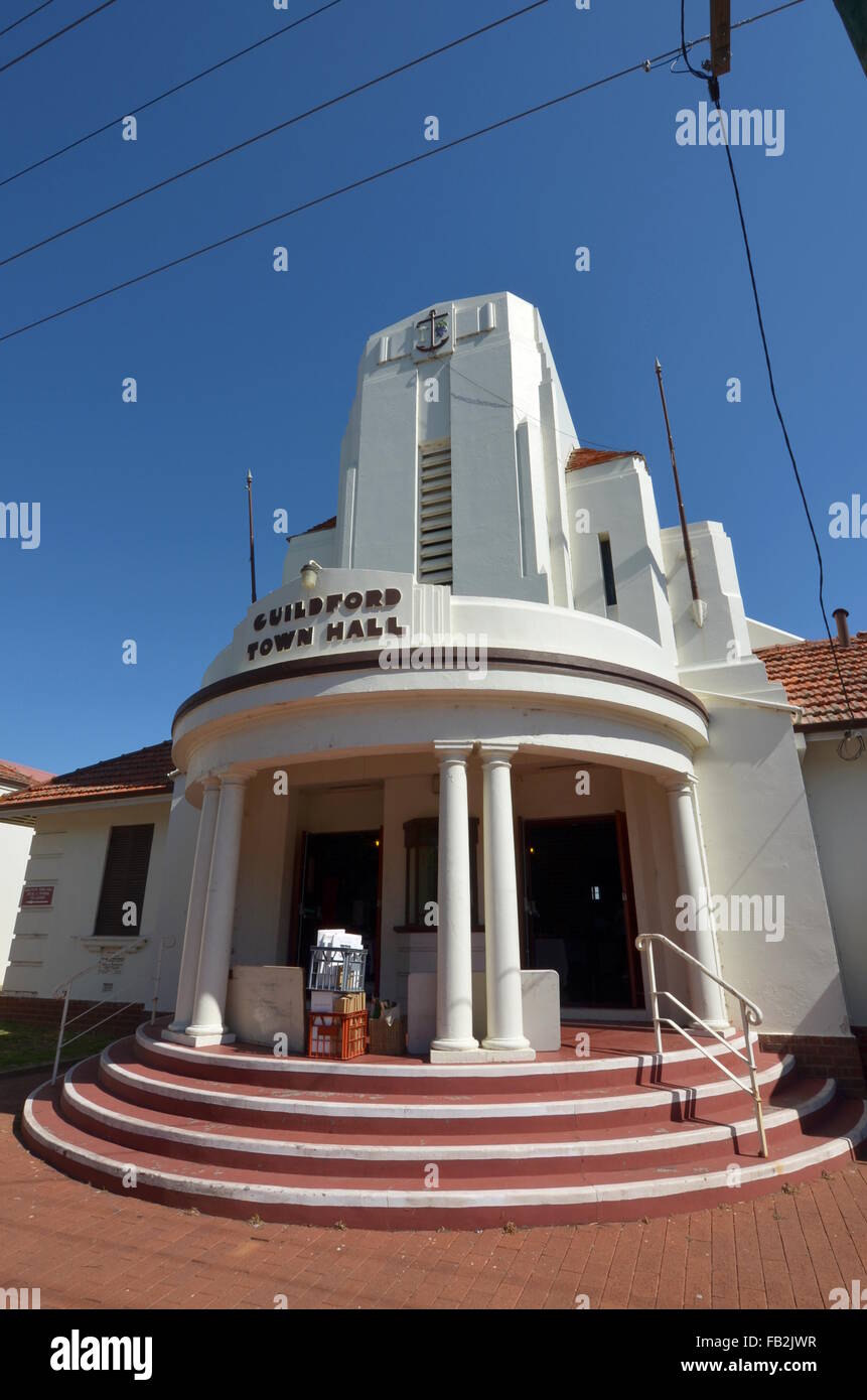 Guildford Town Hall in Guildford, Australia Stock Photo - Alamy