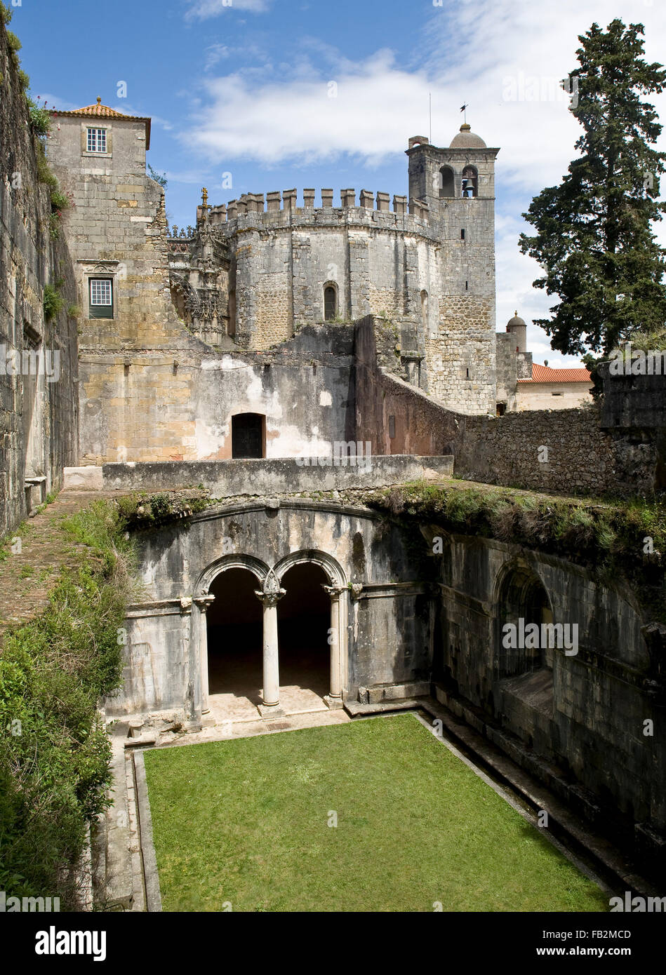 Tomar, Convento de Cristo (Christuskloster Stock Photo - Alamy
