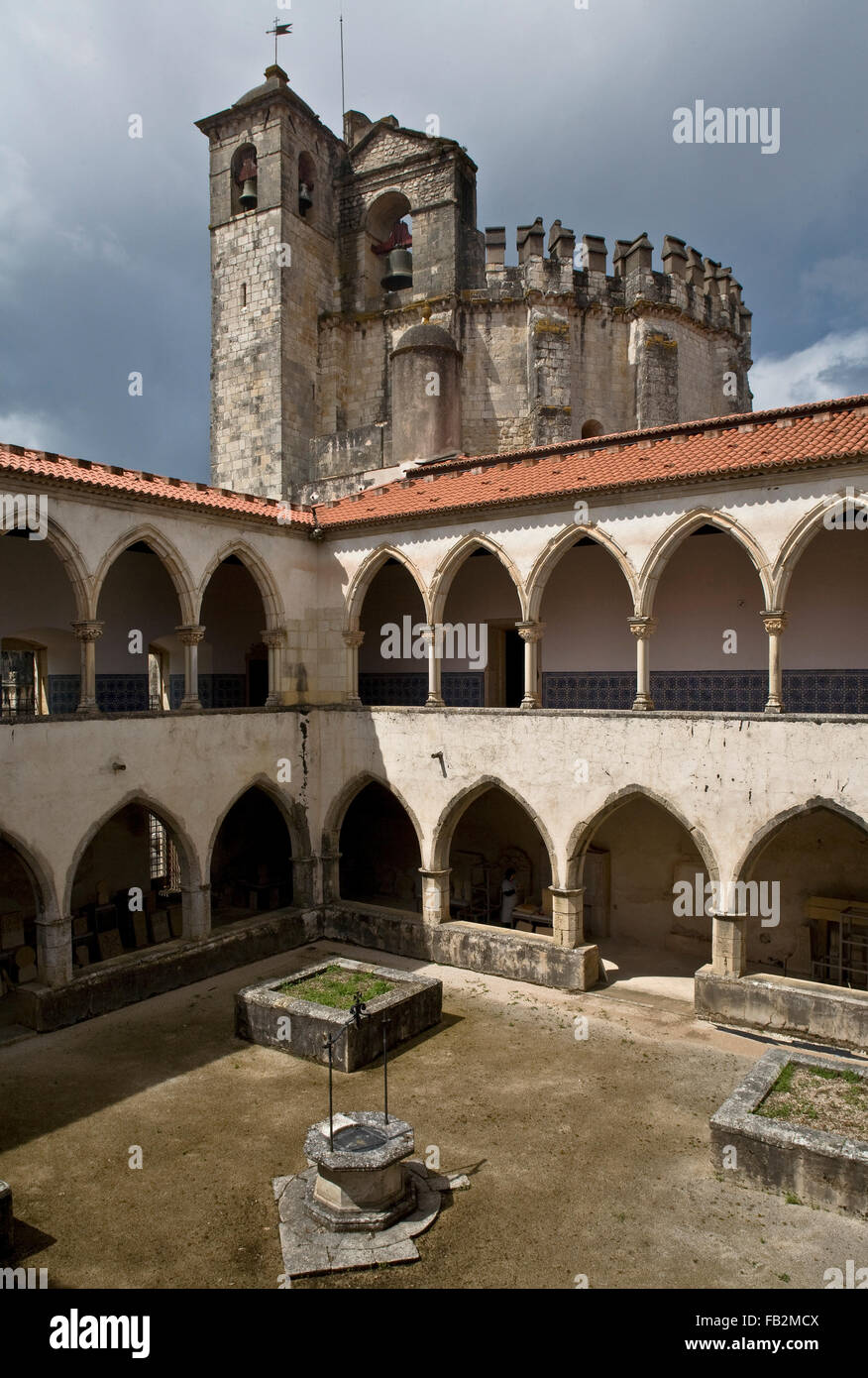 Tomar, Convento de Cristo (Christuskloster Stock Photo - Alamy