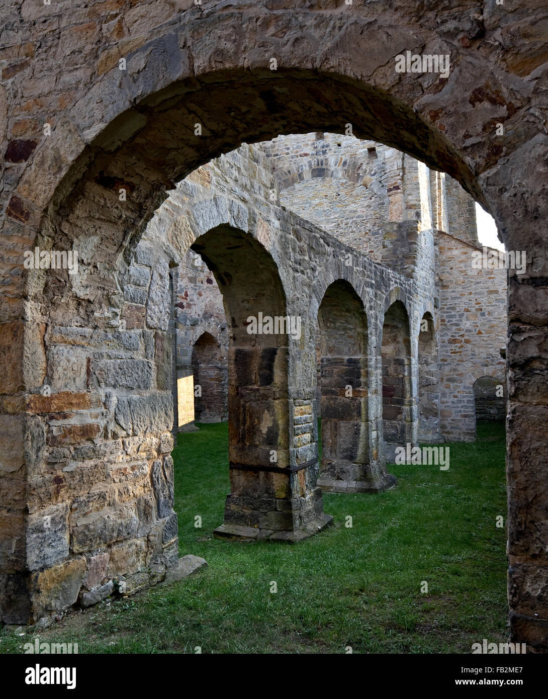 Walbeck an der Aller (Oebisfelde-Weferlingen), Ruine der Stiftskirche ...