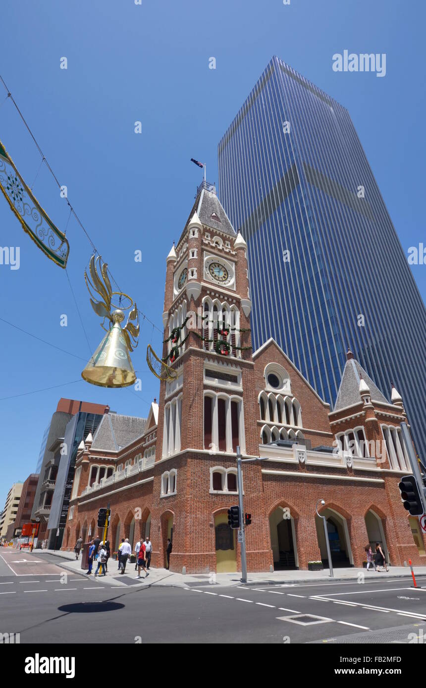 Perth Town Hall, the only town hall built by convicts in Australia ...