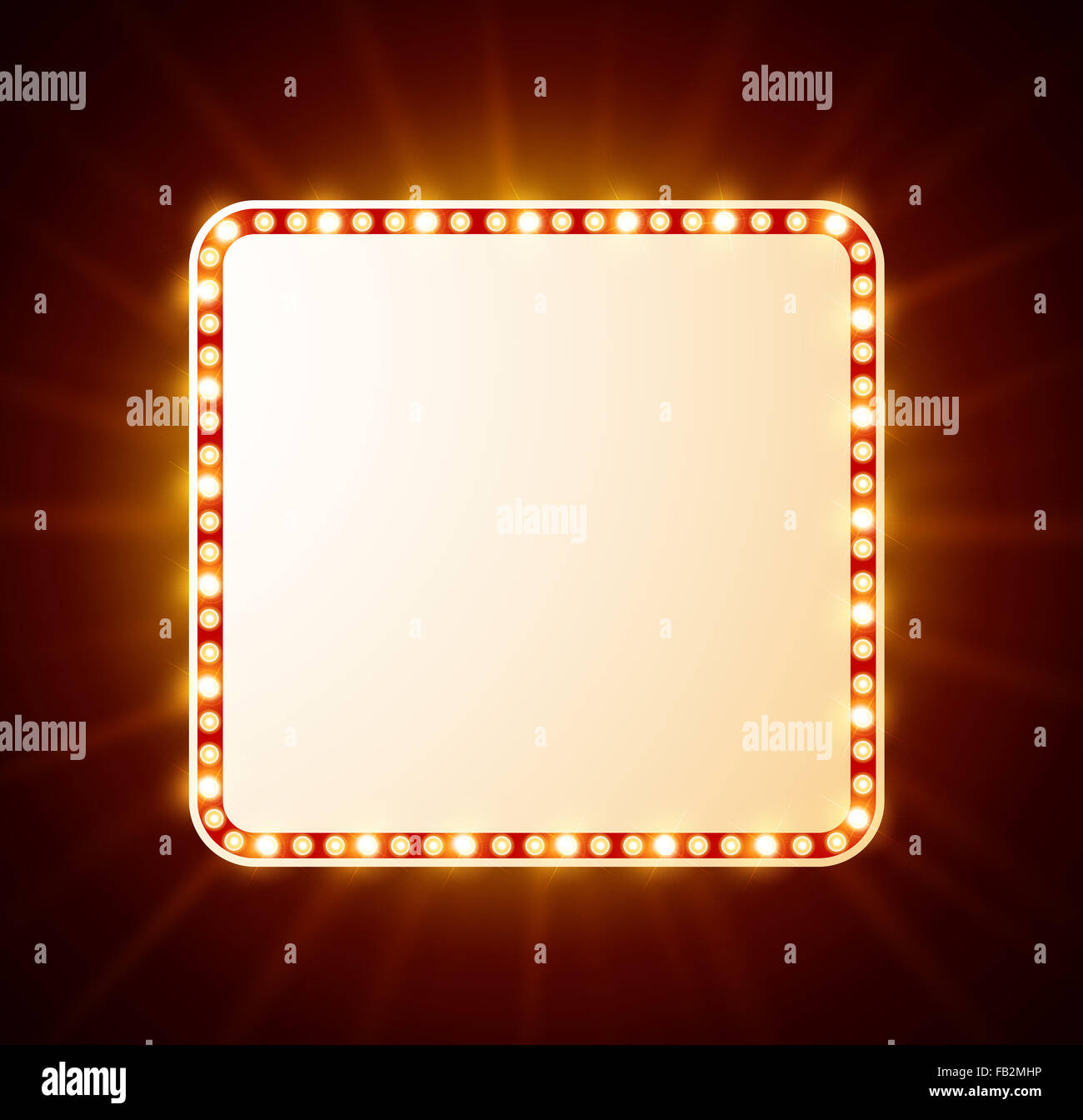 Retro neon lights hi-res stock photography and images - Alamy