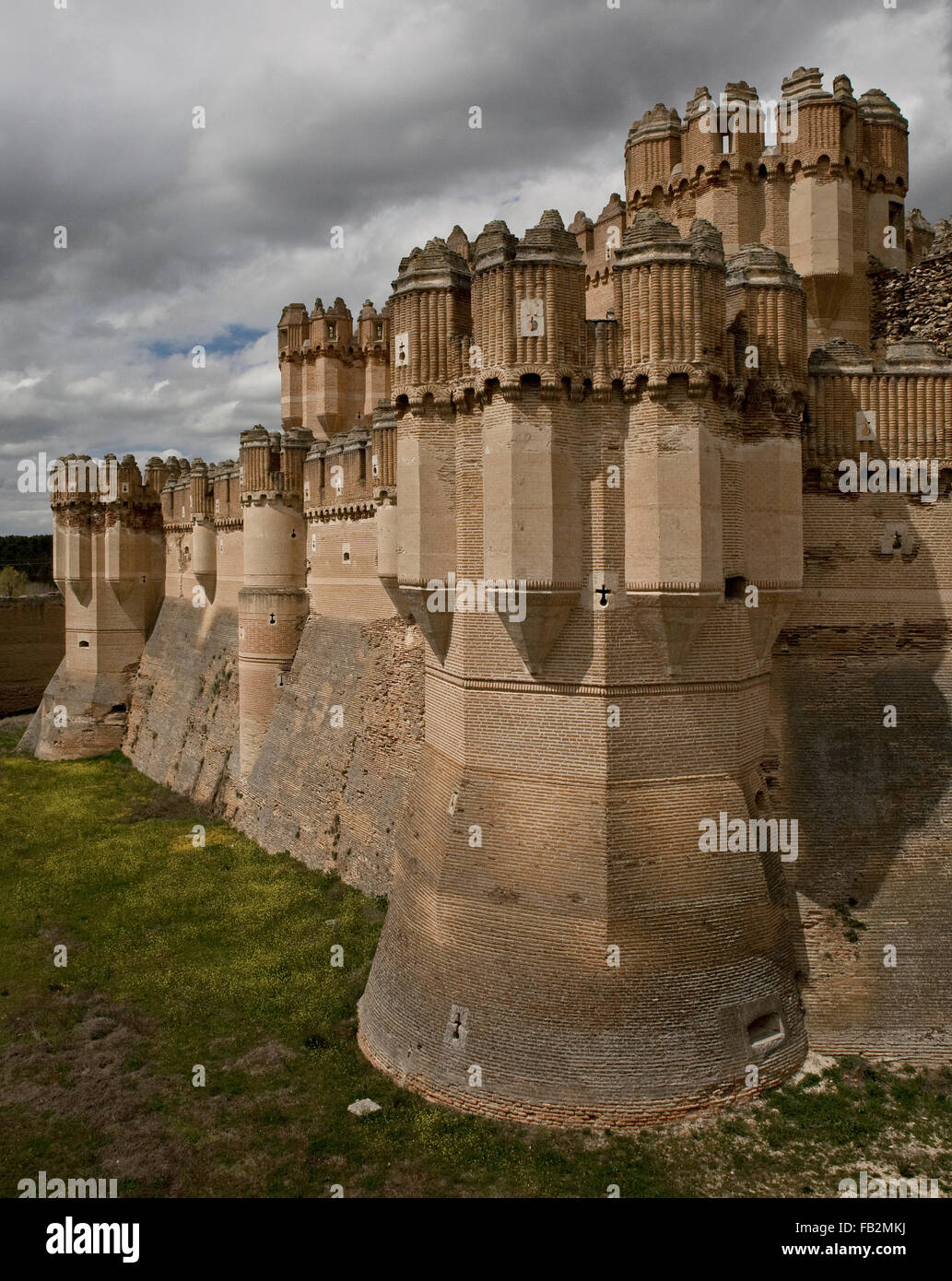 15th century coca castle hi-res stock photography and images - Alamy