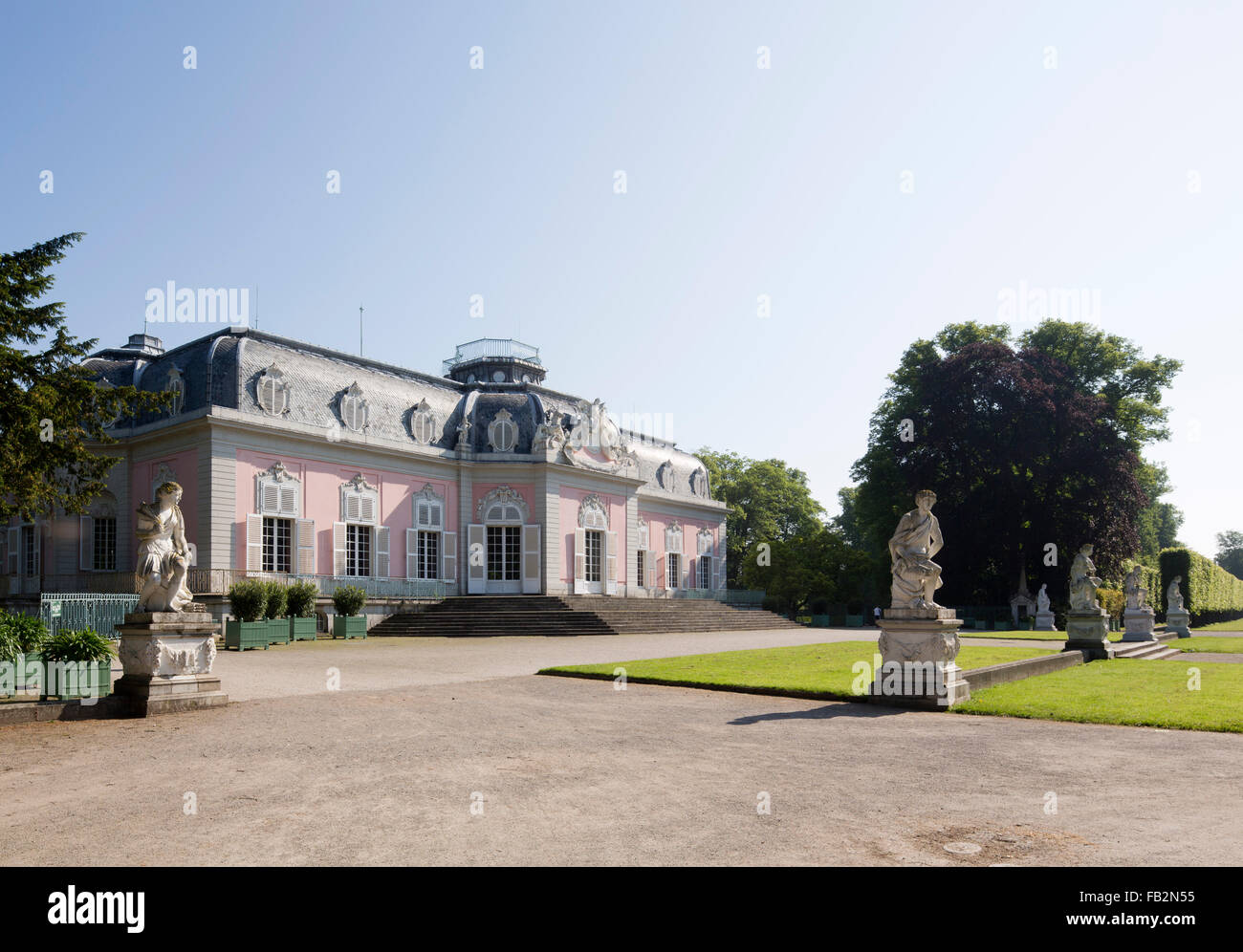 Düsseldorf, Schloß Benrath Stock Photo - Alamy